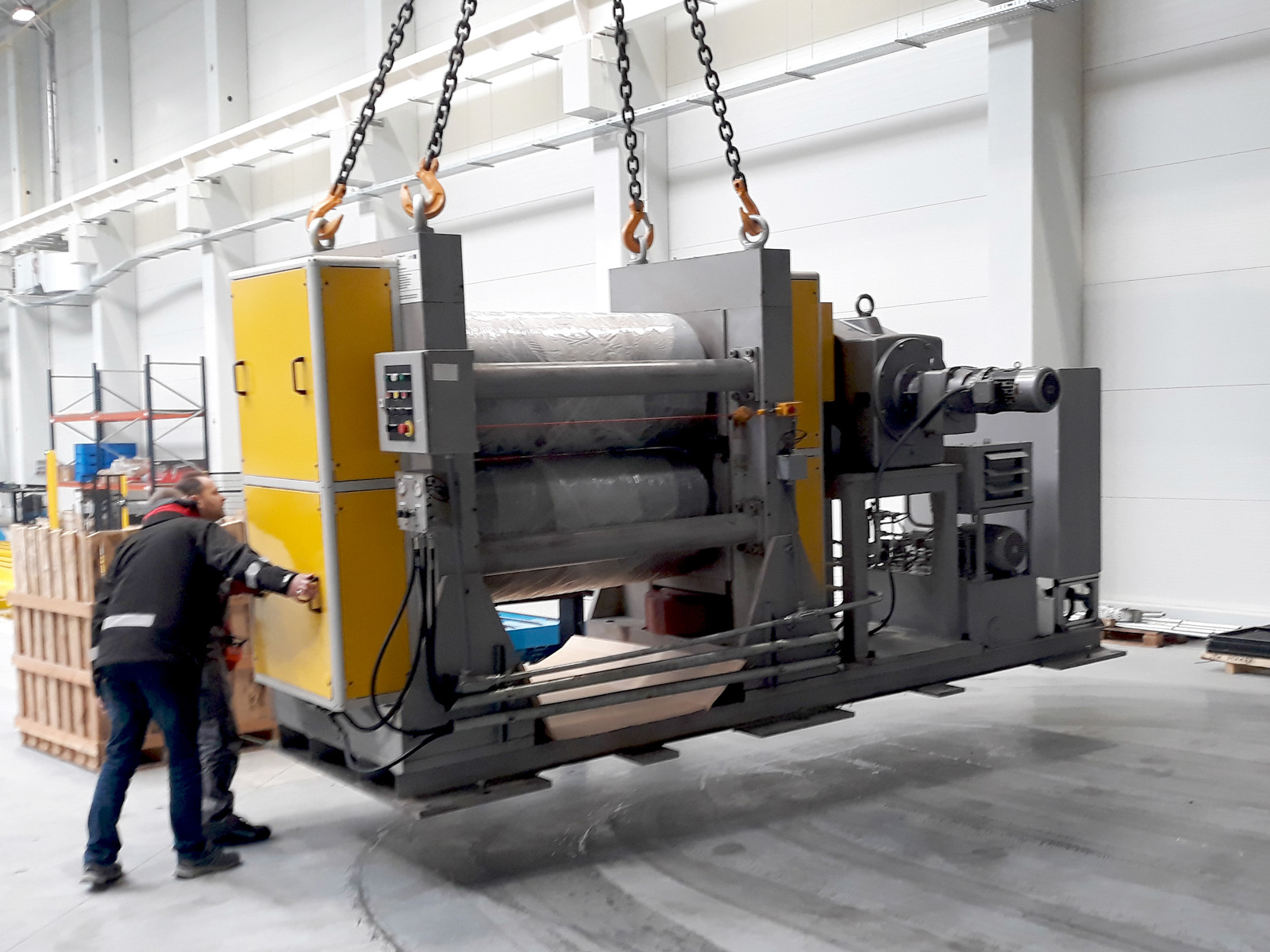 58 Inch Standex Metal Sheet Fed or Continuous Embosser. Converting Plant 58 Inch Standex Metal Sheet Fed or Continuous Embosser. Converting Plant