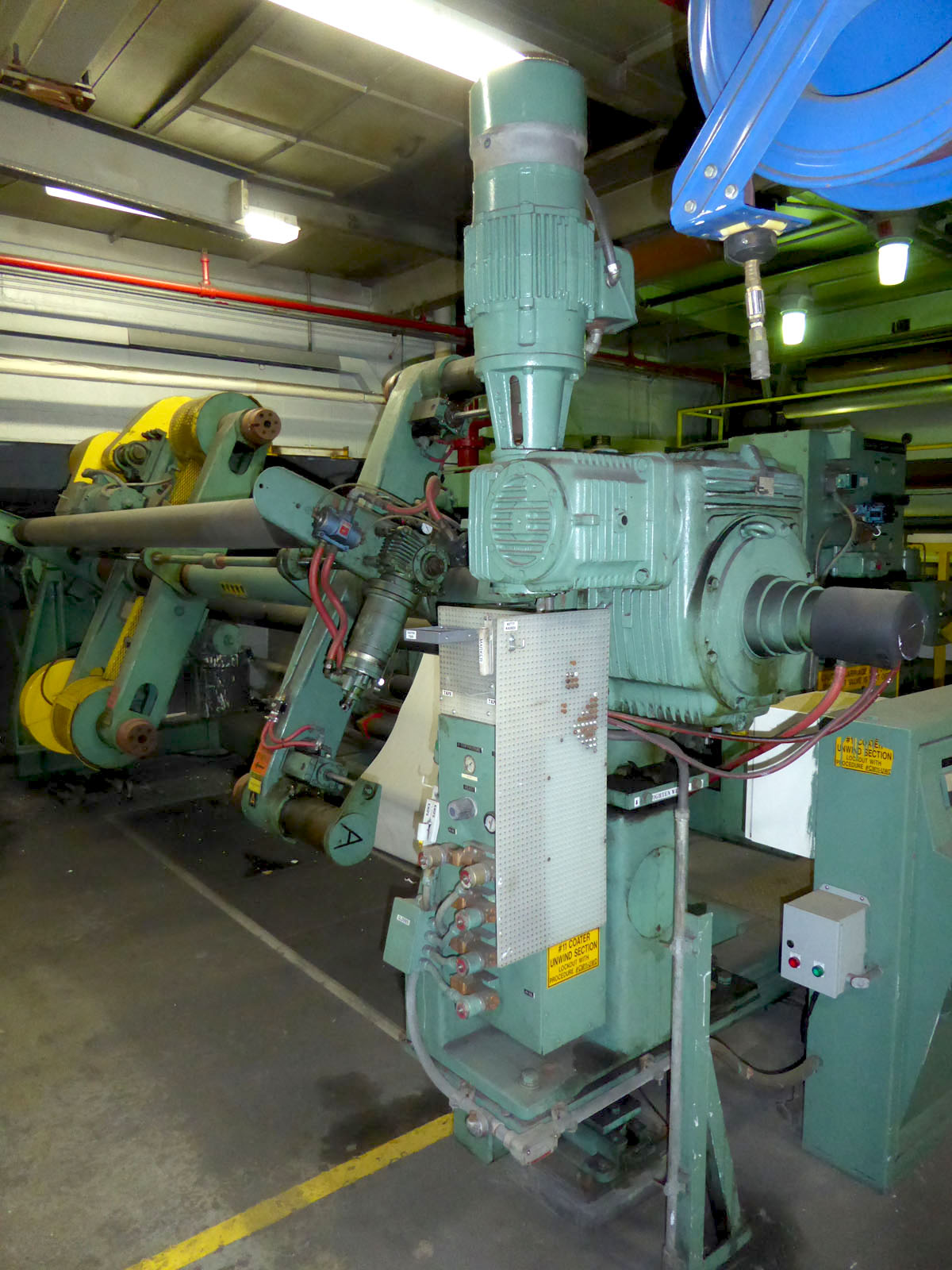 Black Clawson Turret Winders, 60 inch Width. Converting Plant