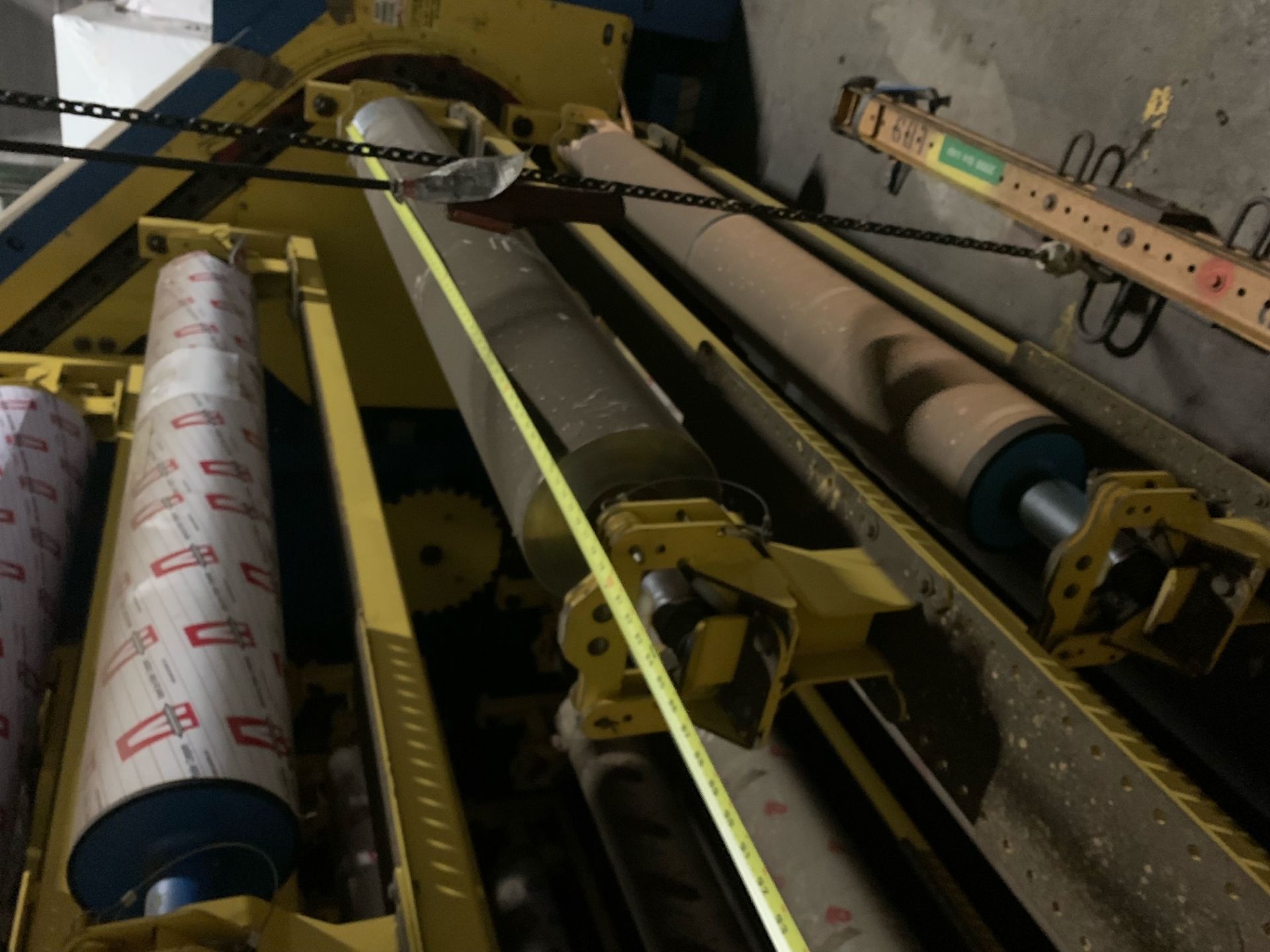 48” – 72” Roll Carousel Storage System. Converting Plant