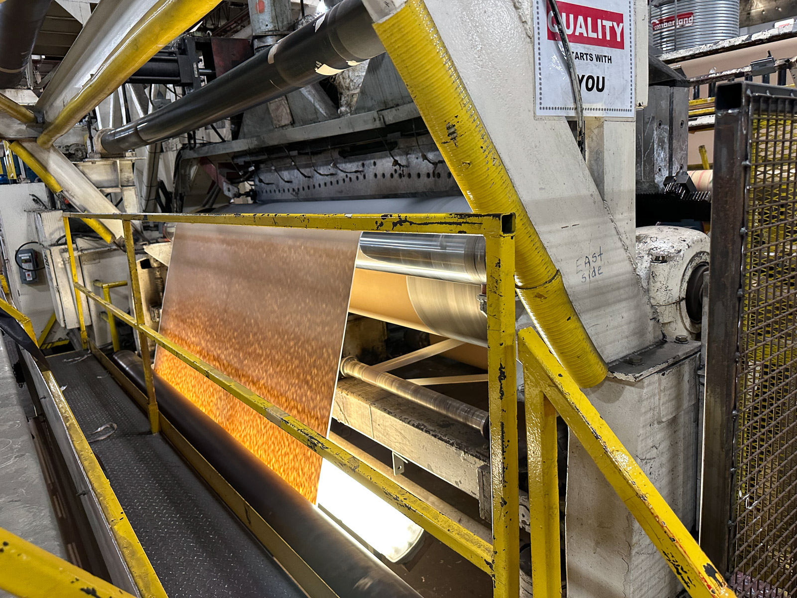 Used Extrusion Coating Line for Non-Woven Materials for Sale ...