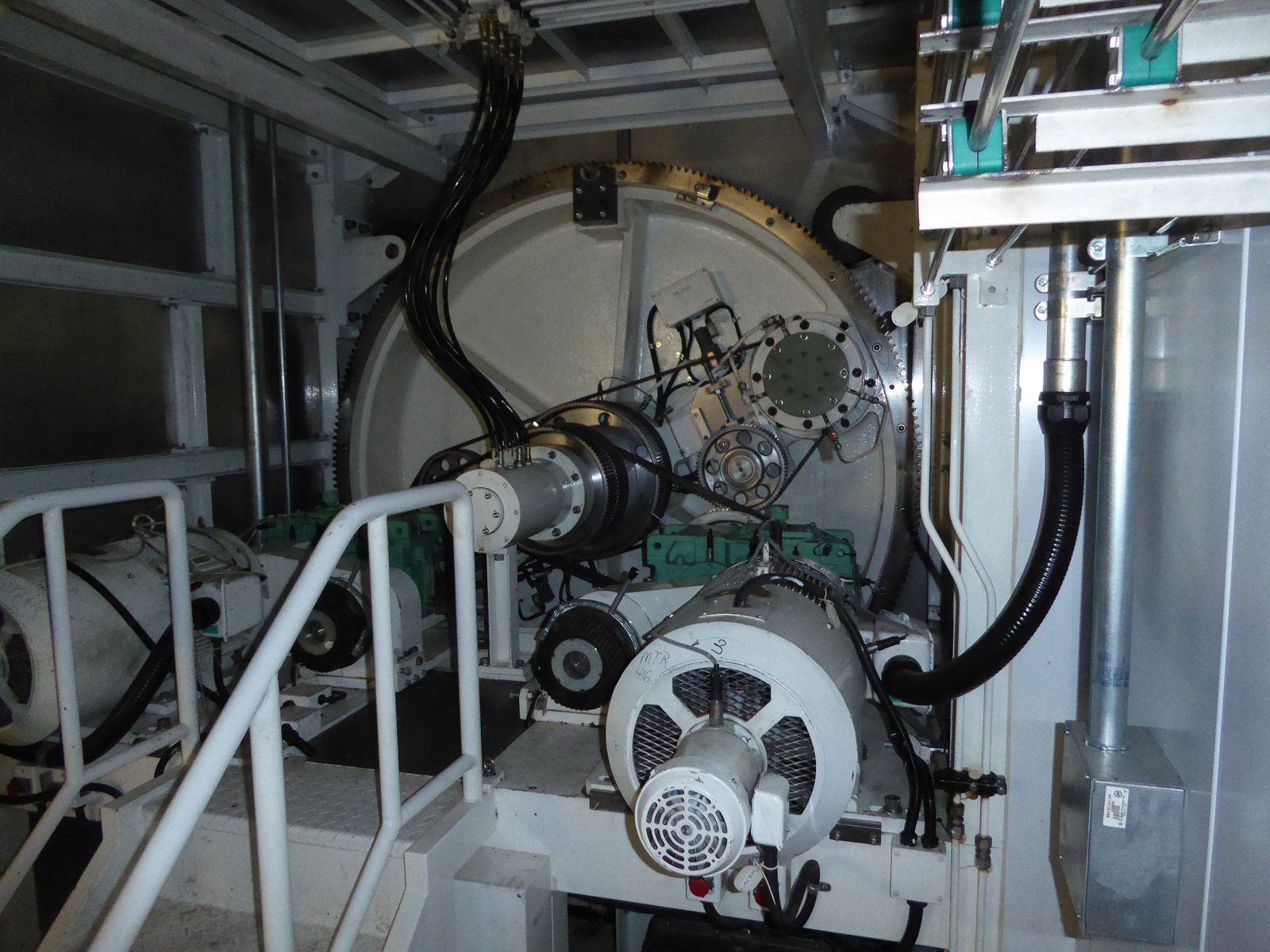 60" x 60" Diameter Turret Unwind and Winder. Converting Plant