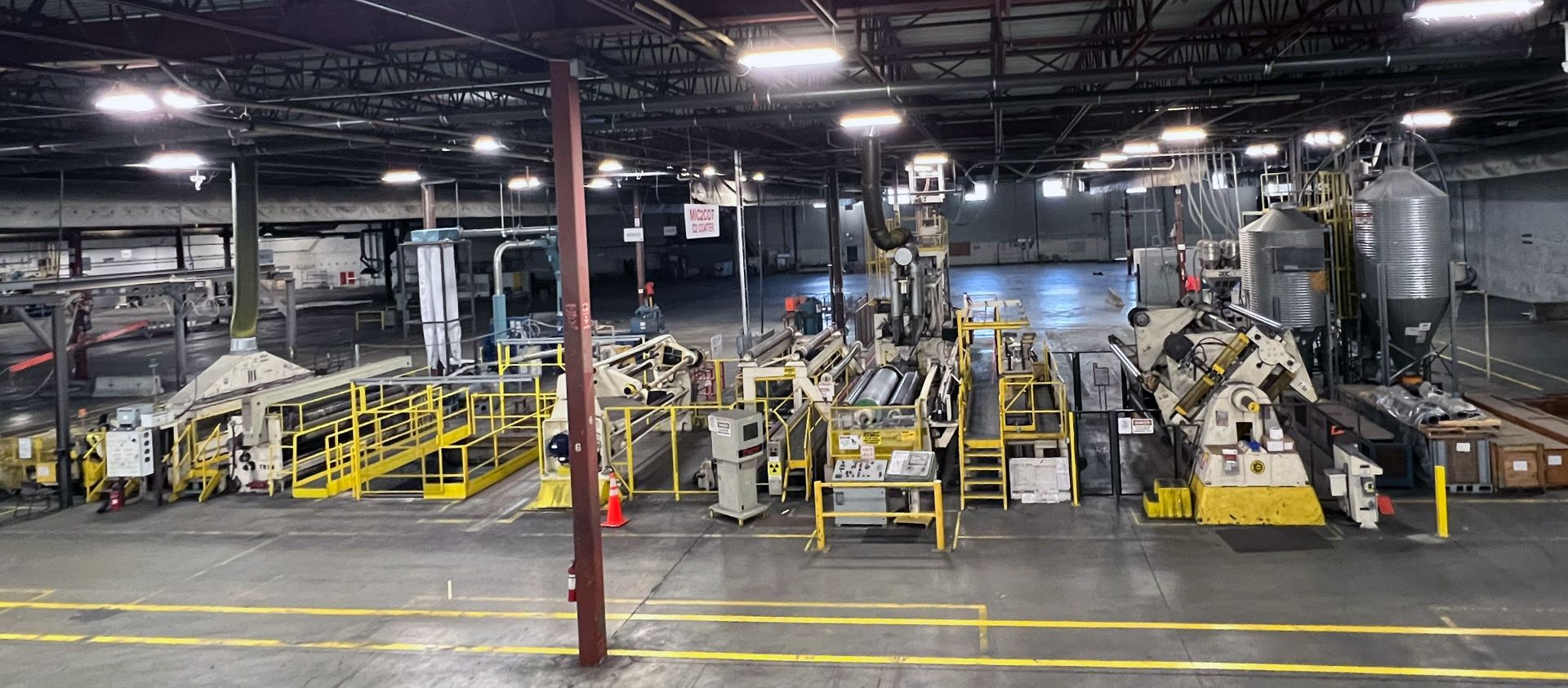 Used Extrusion Coating Line for Non-Woven Materials for Sale ...