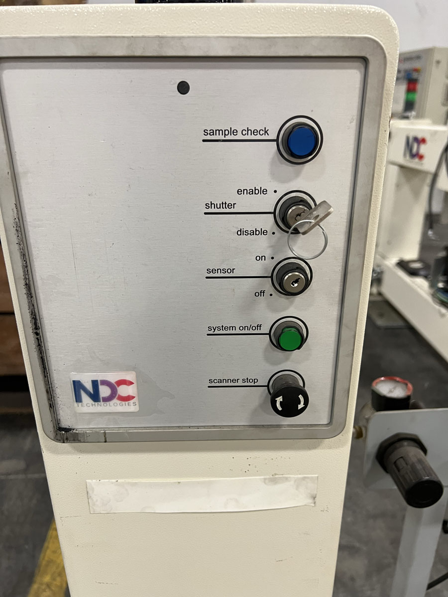 60” NDC Scanners, Model 8200, Quantity (2), Profile Control. Converting ...